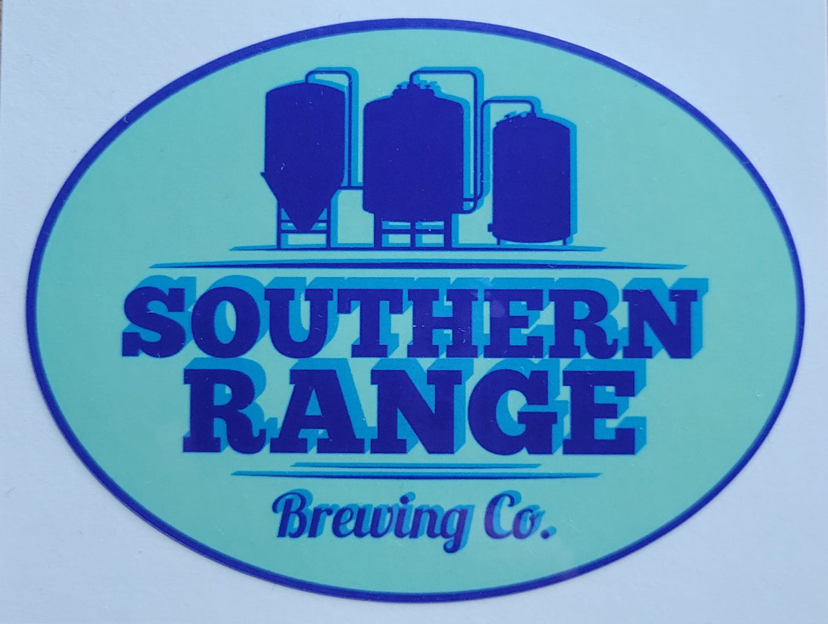 Green/Blue Southern Range Sticker – Southern Range Brewing